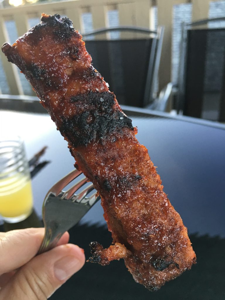 Seitan Strips BBQ Style - Vegan on the GO!